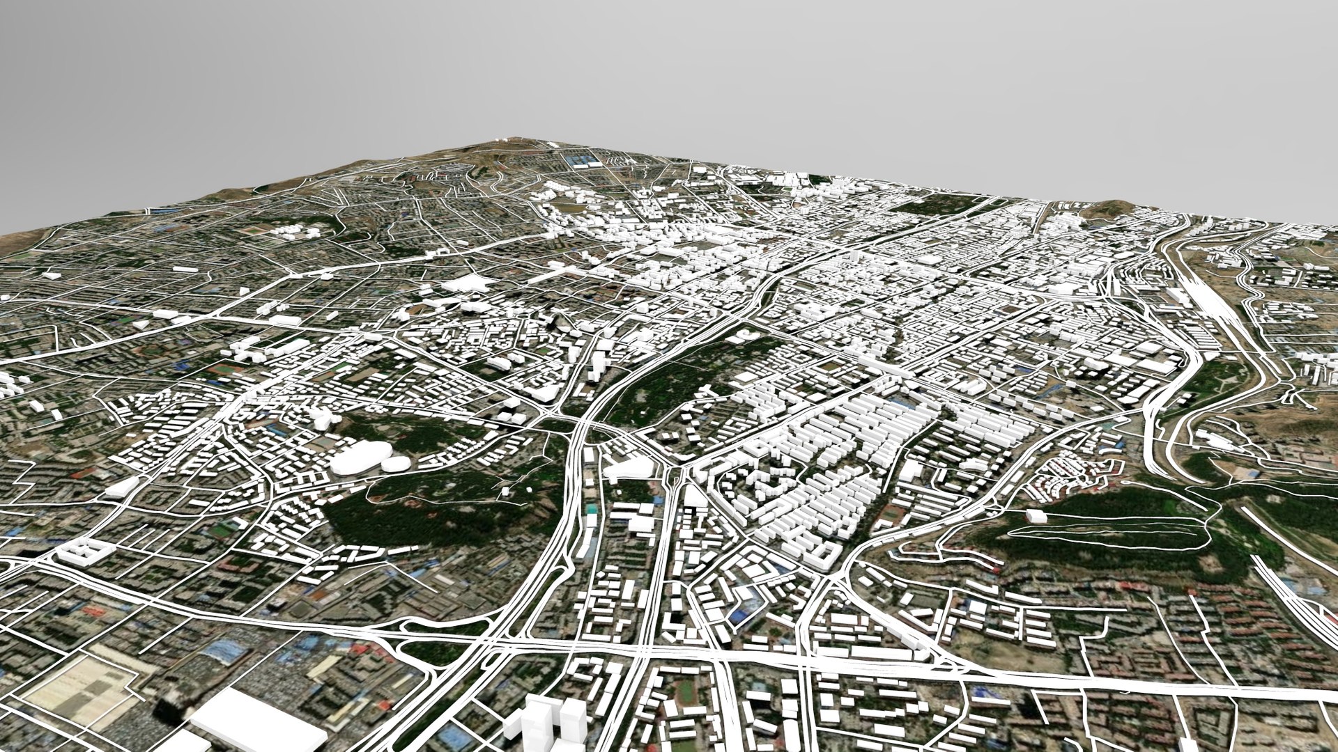 Cityscape Urumqi China 3D - TurboSquid 2015273