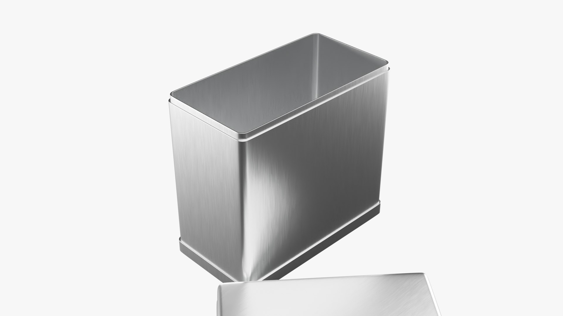 Rectangle Tin Can - 15cm 3D model - TurboSquid 1935096