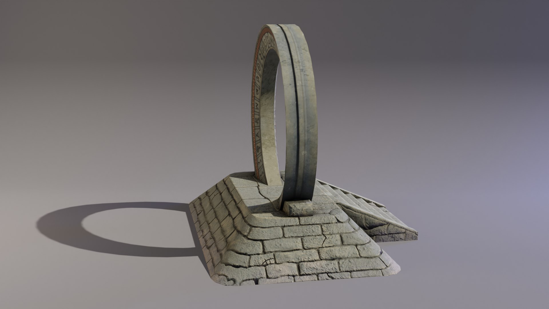 Stone Gateway Gate 3D - TurboSquid 1551017