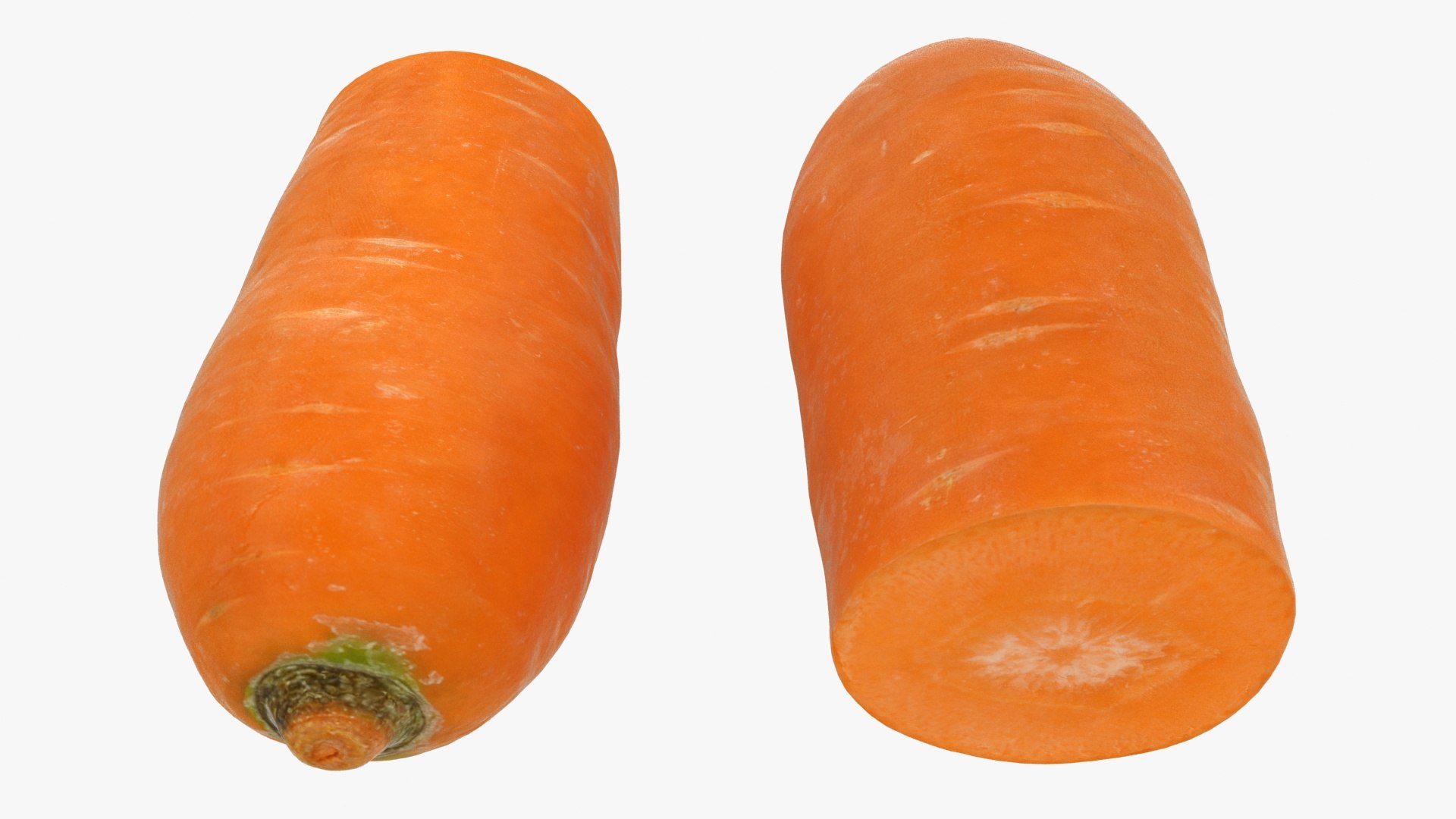Carrot Set 3D Model - TurboSquid 1690258