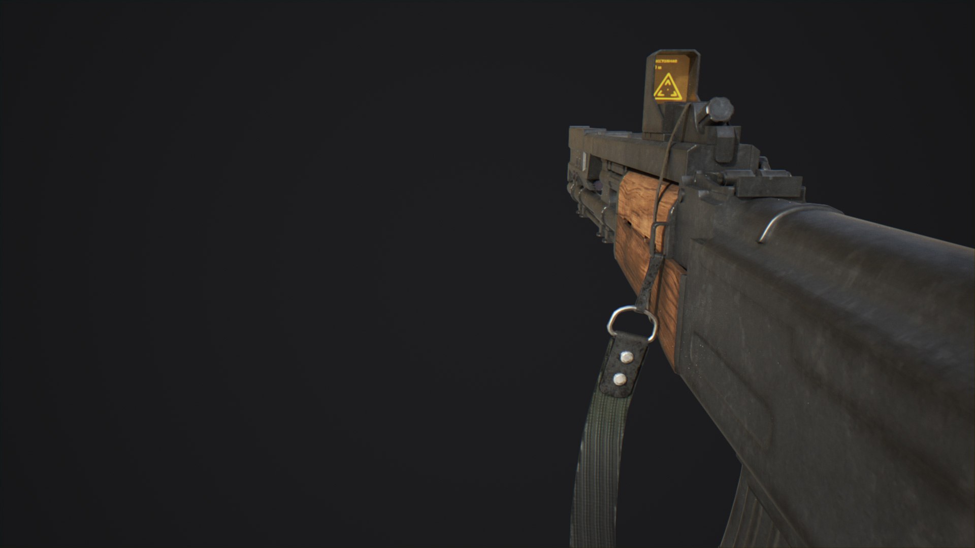 Elysium AK Rifle 3D - TurboSquid 2067506