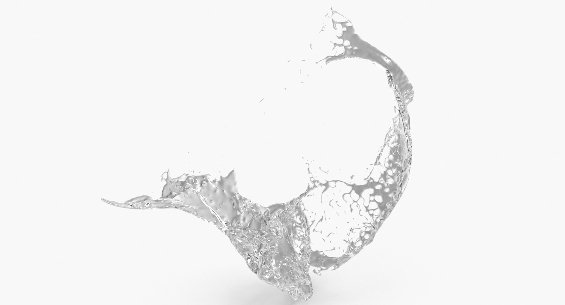 3D realistic water splash - TurboSquid 1149295