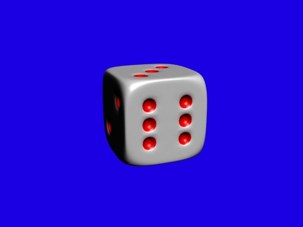 Gambling cube 3D model - TurboSquid 1154932