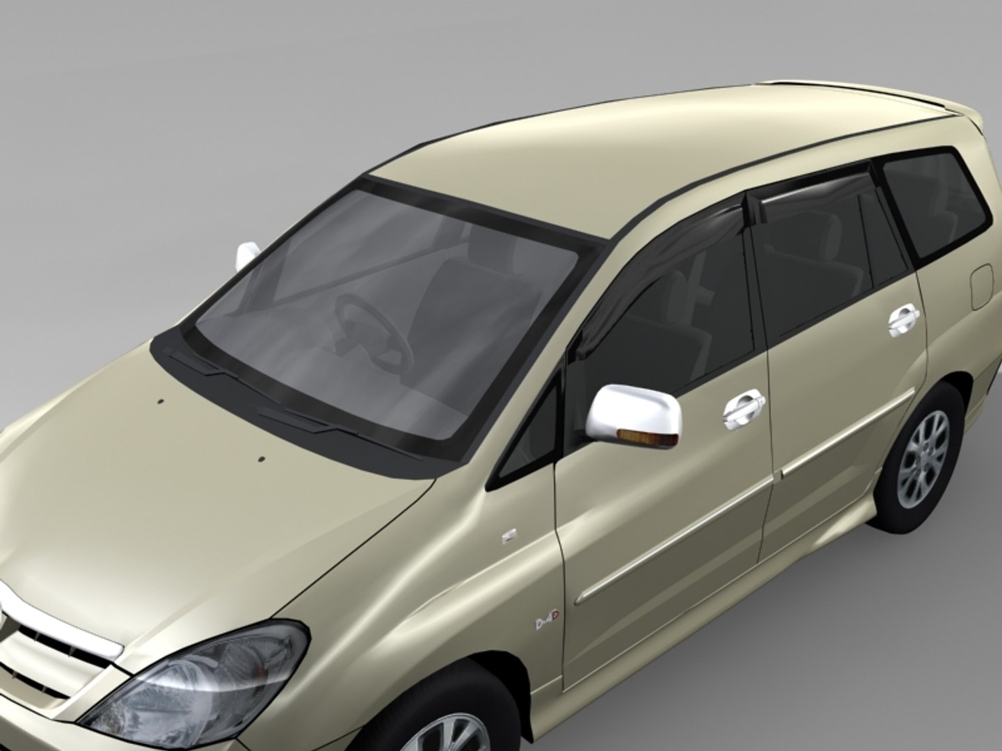 Toyota Innova 3d Model