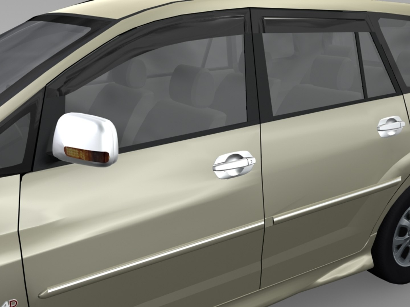 Toyota Innova 3d Model