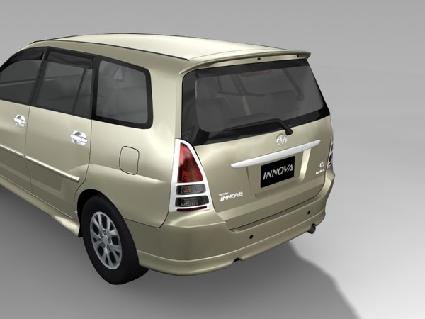 toyota innova 3d model