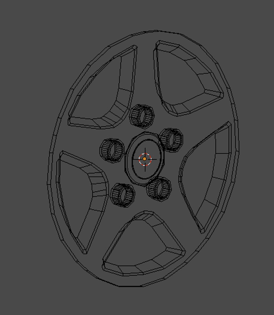 3ds Max Standard Hubcap