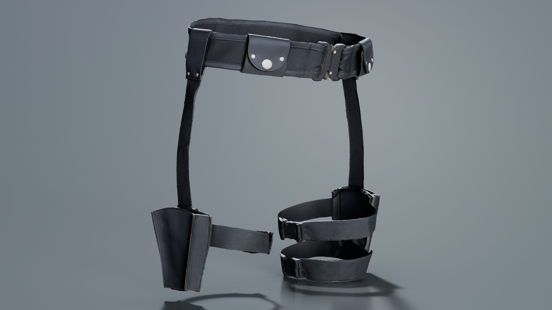 3D Gun Belt Remastered - TurboSquid 2360728