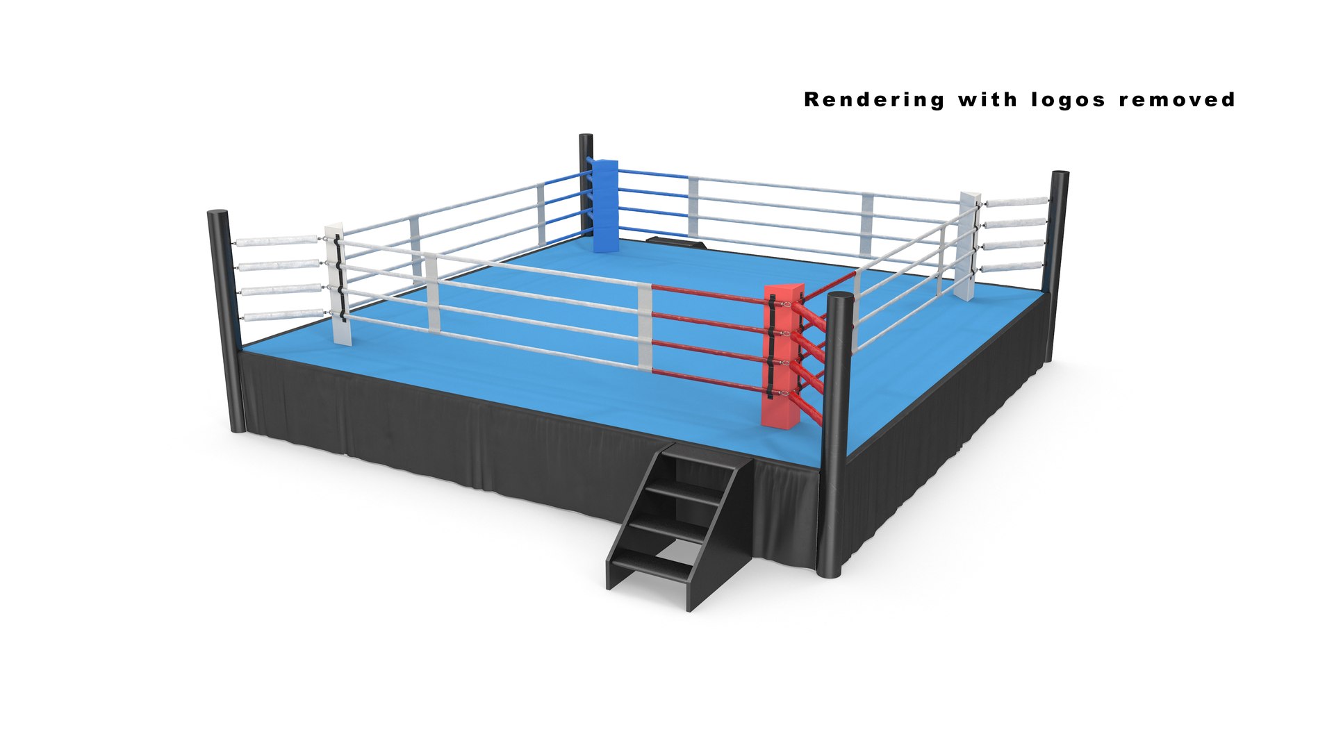 3D boxing ring model - TurboSquid 1481826