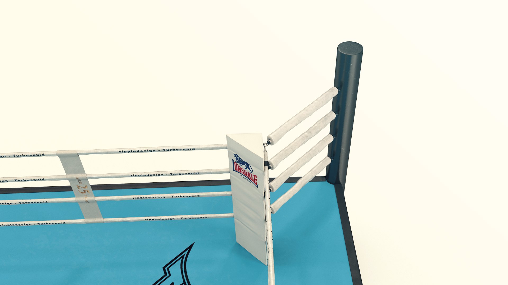 3D boxing ring model - TurboSquid 1481826