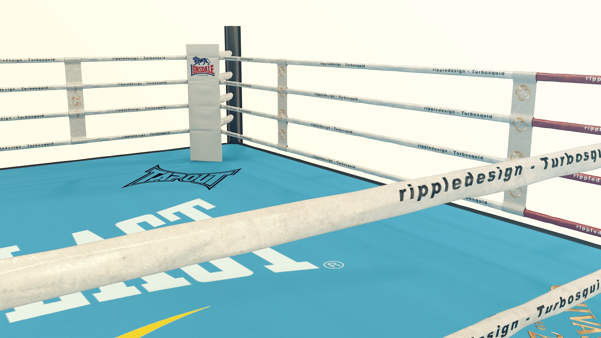 3D boxing ring model - TurboSquid 1481826