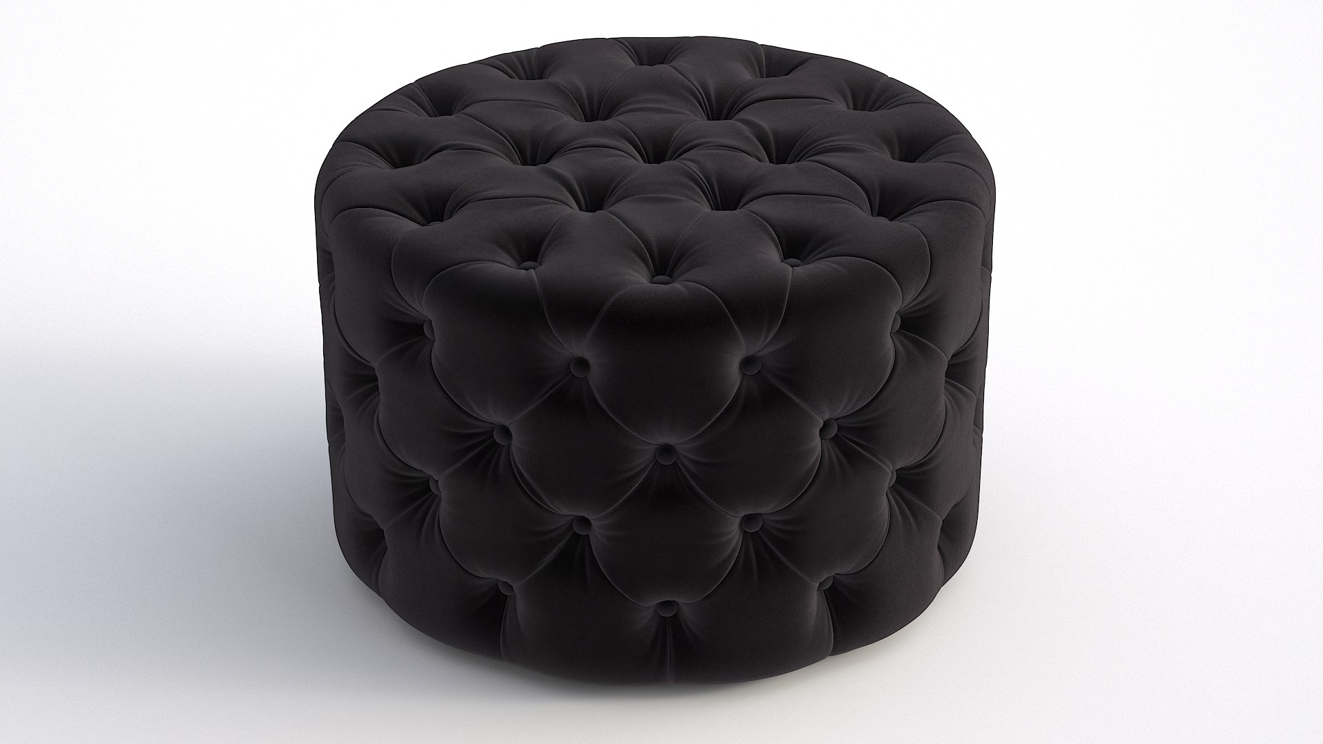 3D Pouf Chesterfield - TurboSquid 1843194