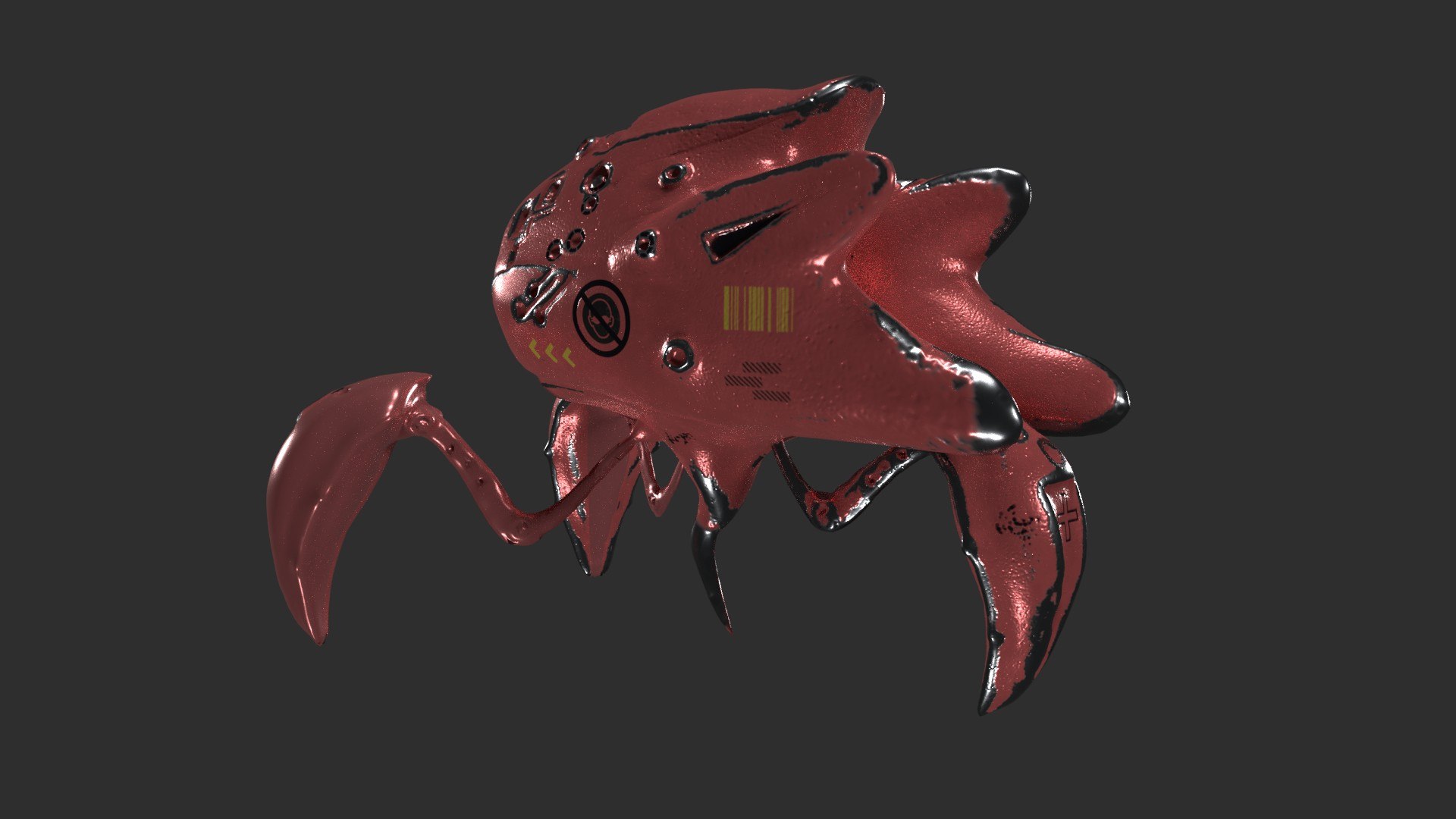 3D Robo Spider Sci-fi - TurboSquid 1398433