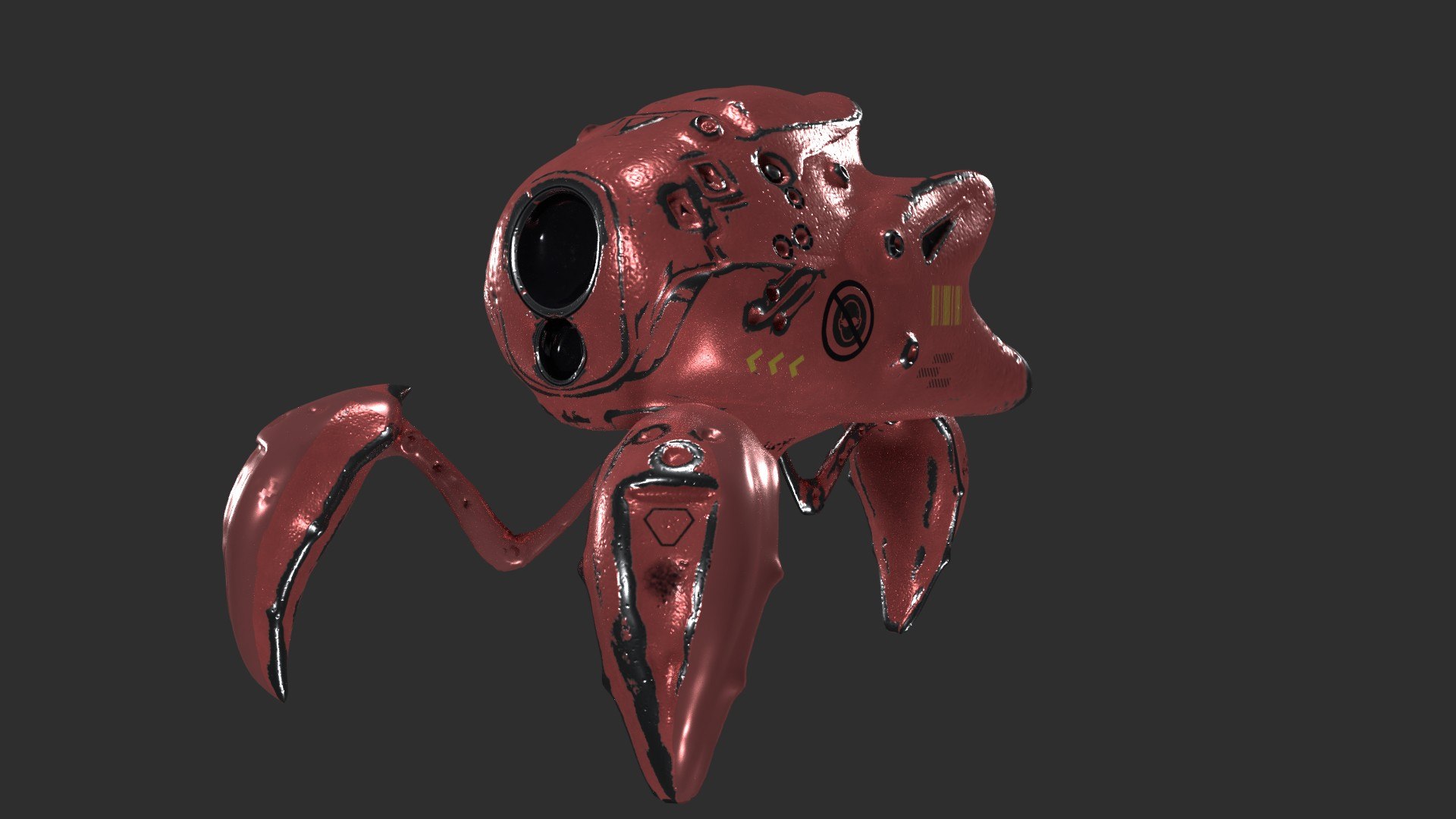 3D Robo Spider Sci-fi - TurboSquid 1398433