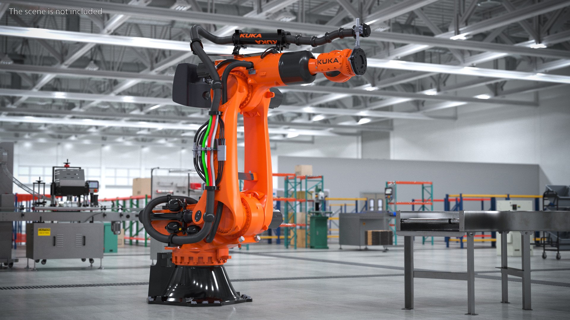 3D Ultra Robot Arm KUKA KR FORTEC Model - TurboSquid 2321490