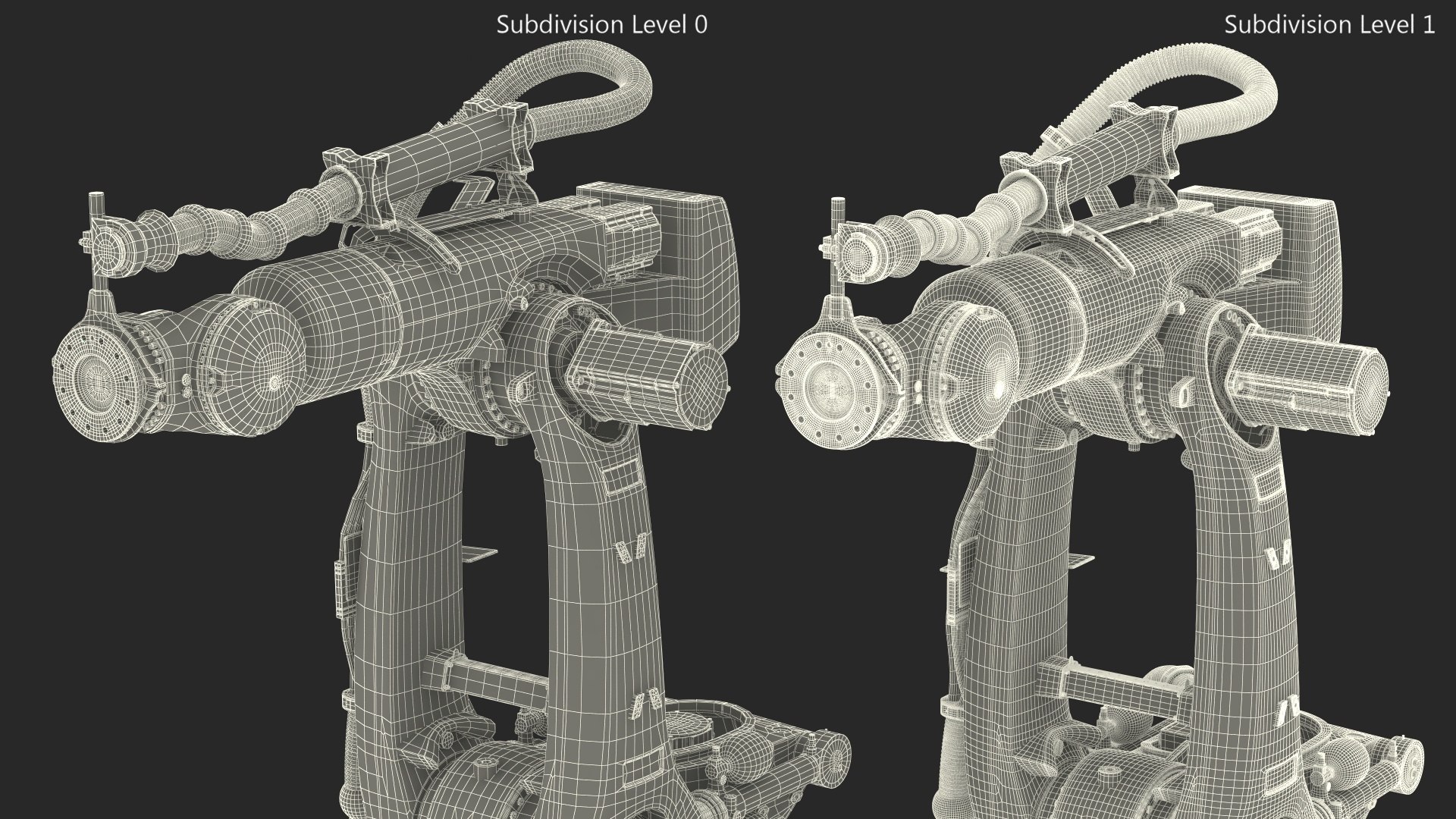 3D Ultra Robot Arm KUKA KR FORTEC Model - TurboSquid 2321490