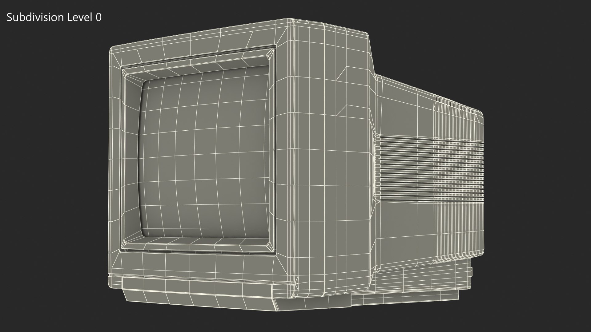 Retro Monitor Commodore Old 3D Model - TurboSquid 2062320