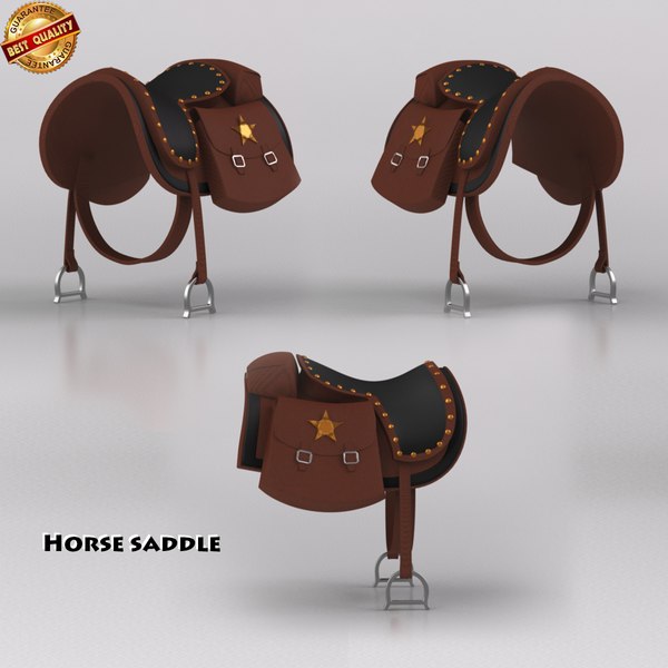 3D Saddle Models | TurboSquid