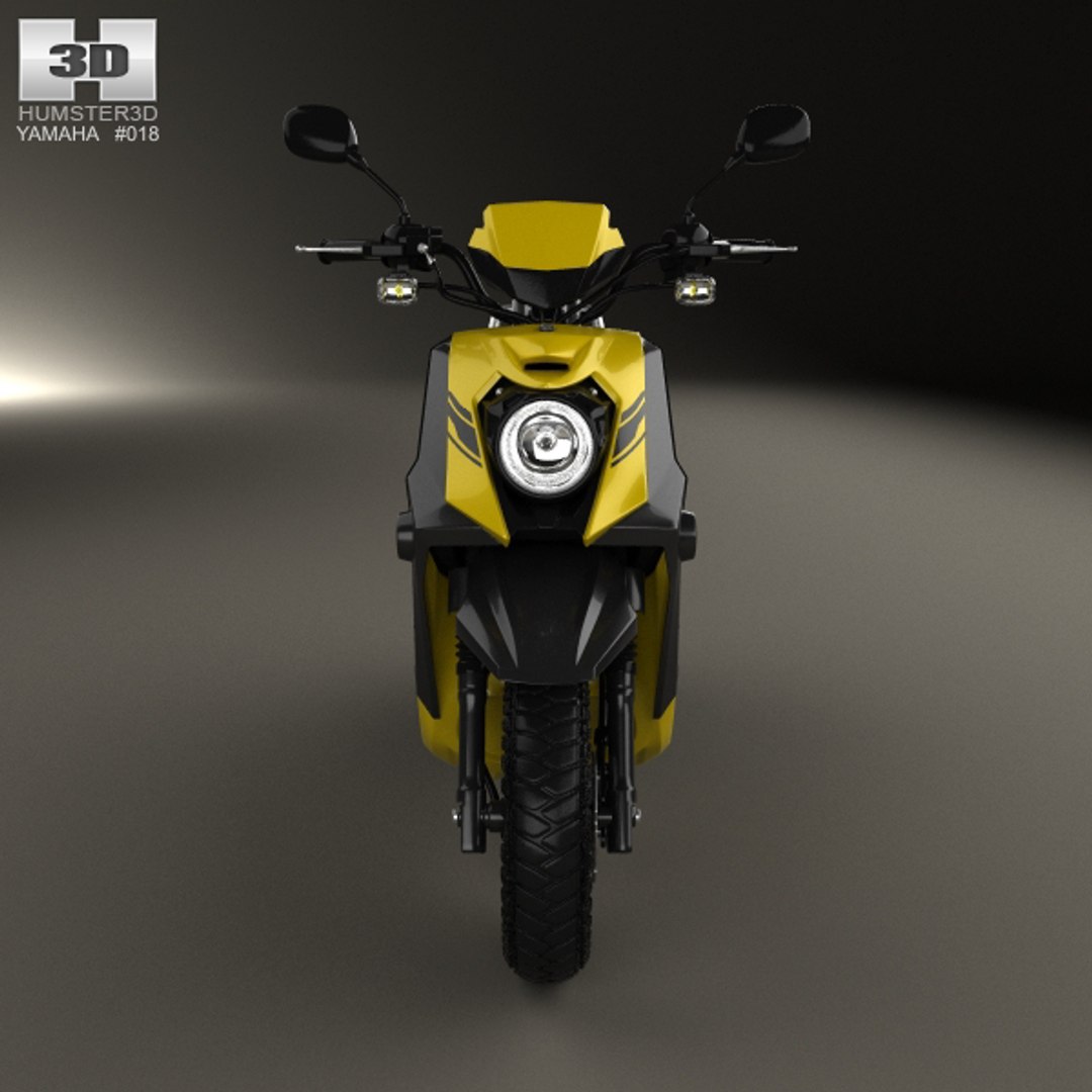 yamaha zuma 50 3d max