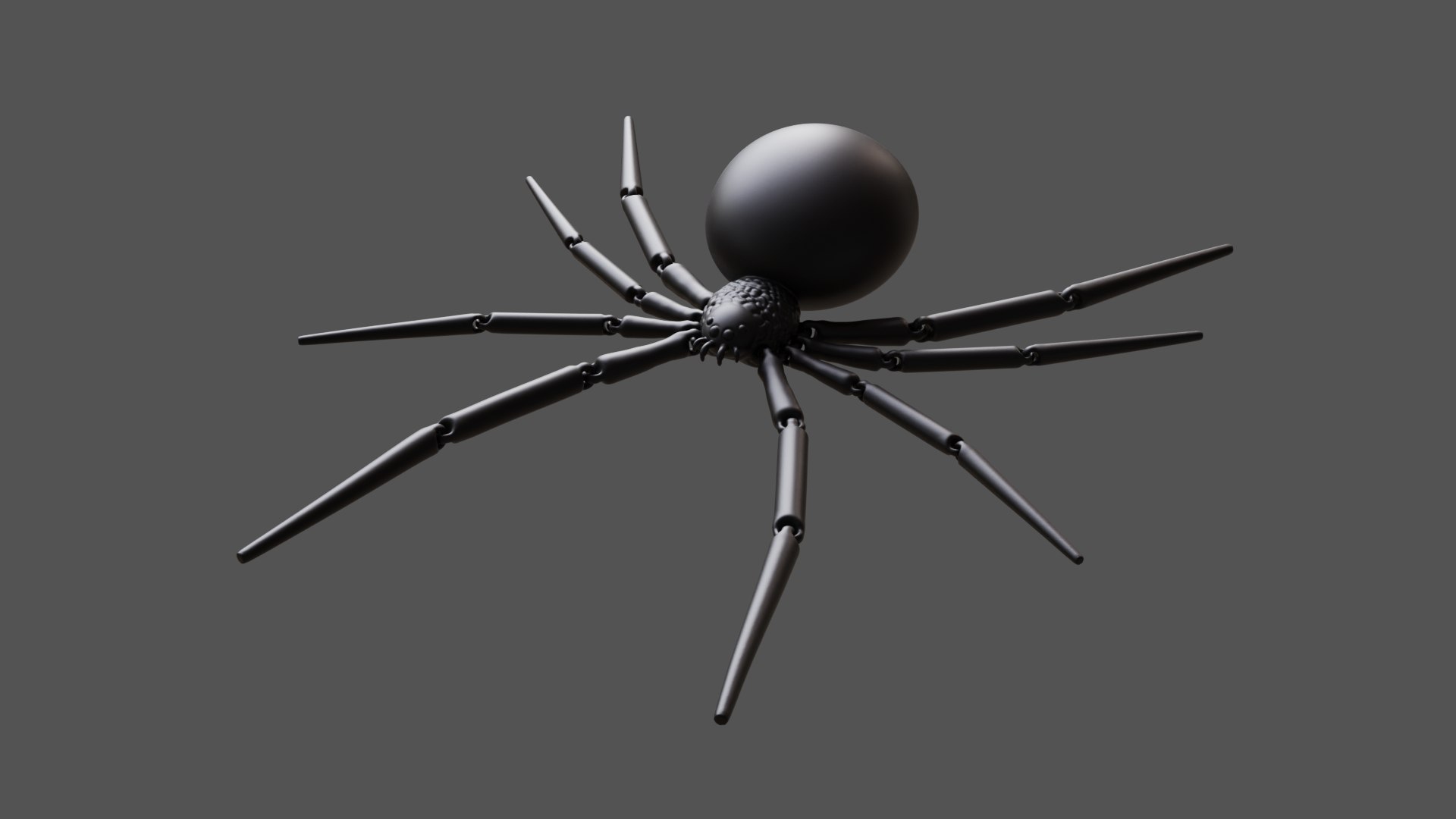 Moveable Spider 3D - TurboSquid 2123819