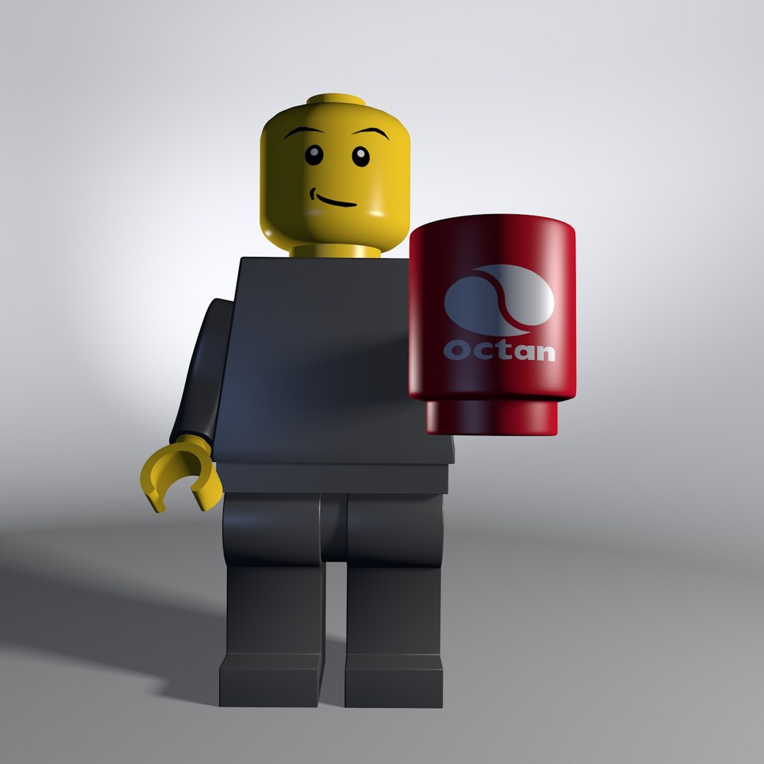 c4d lego cup