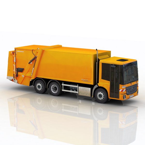 3d model mercedes benz econic 2014