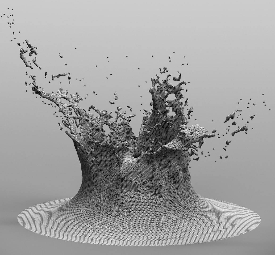 9 Water Splashes Collection 3D Model - TurboSquid 2022859