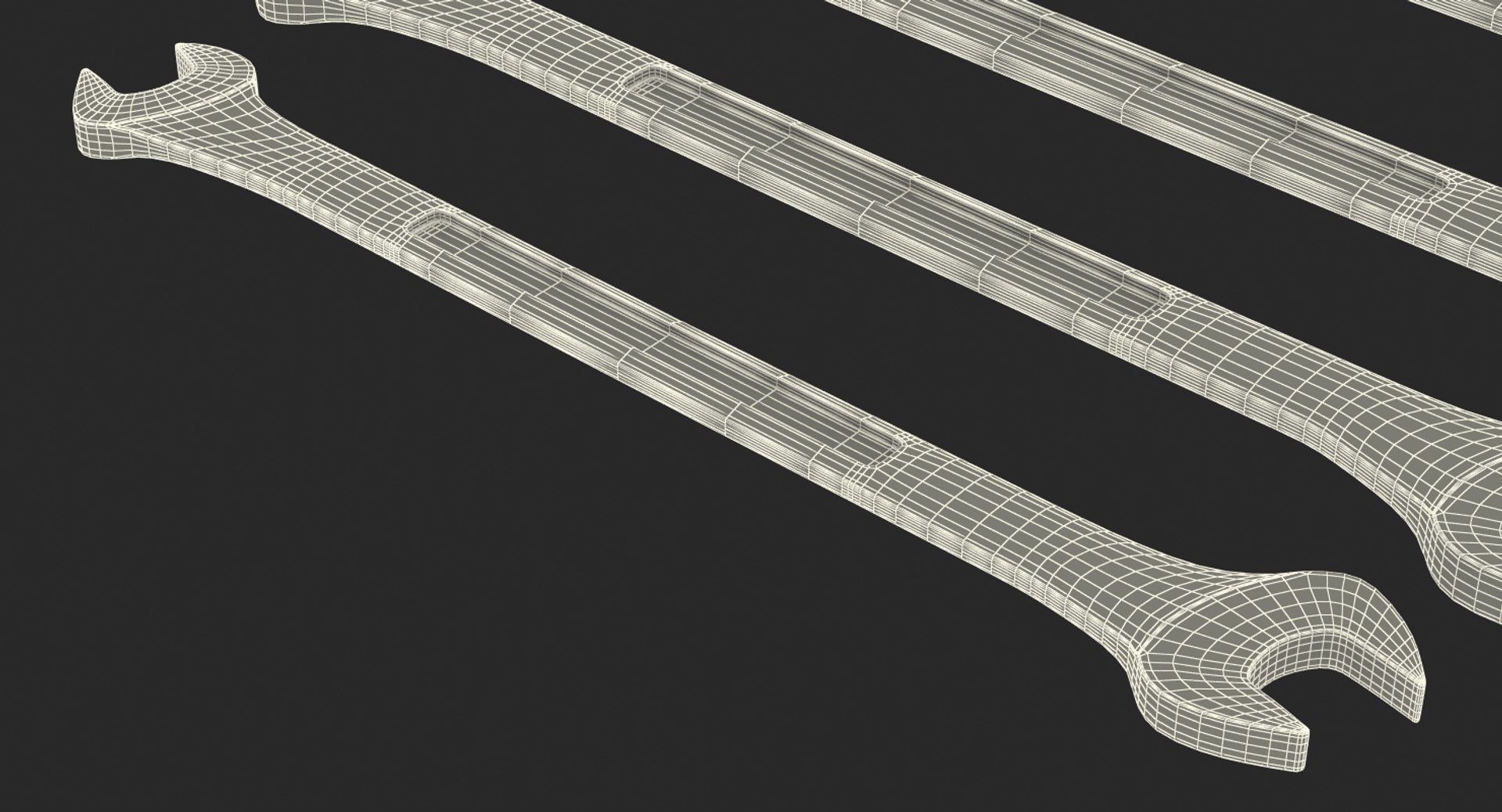 3D spanner set generic model - TurboSquid 1417658