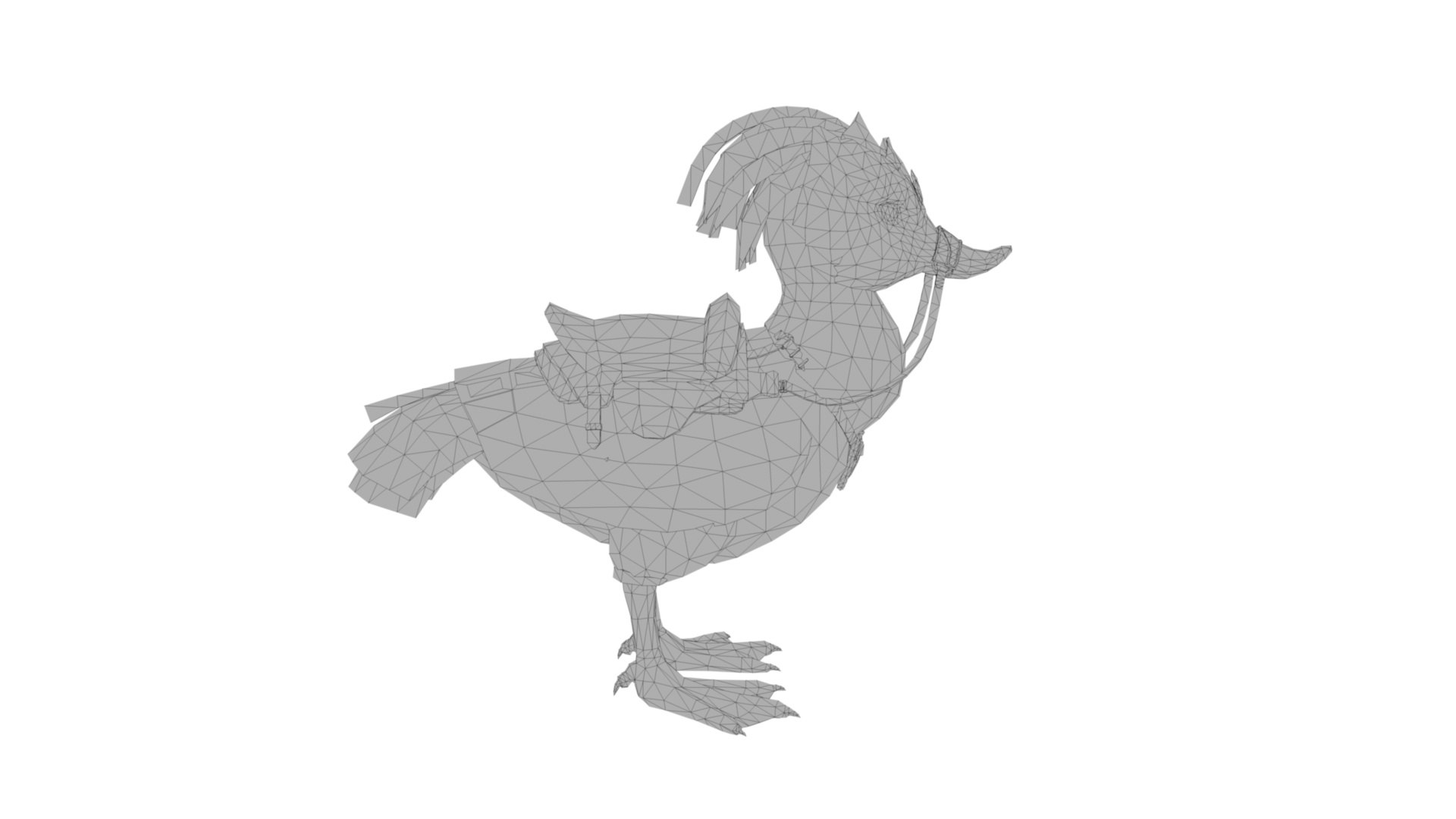 3D Model Cartoon Duck - TurboSquid 2245738