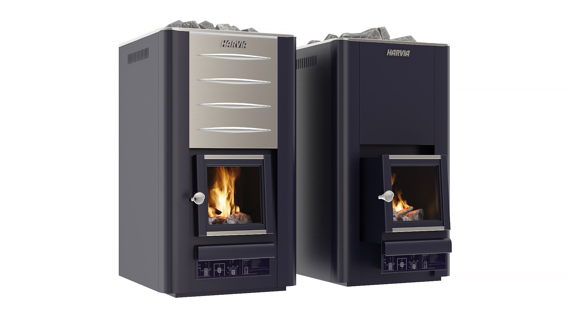 Harvia Pro Bath Stoves 3D Model - TurboSquid 2264253