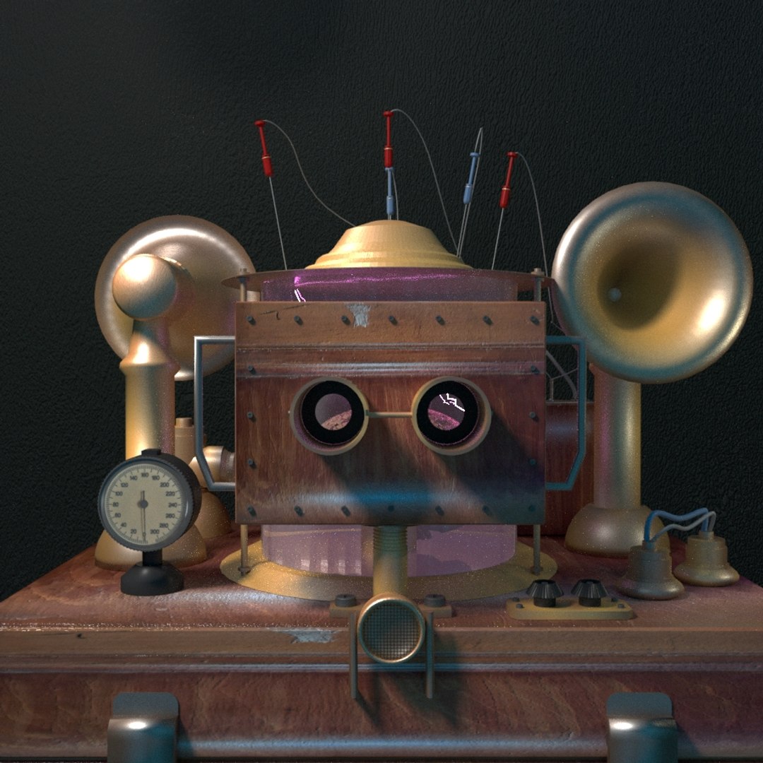 Machine Brain 3D - TurboSquid 1681069