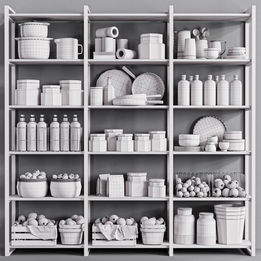 10 Kitchen Accessories Collection Vol6 3D - TurboSquid 2233127