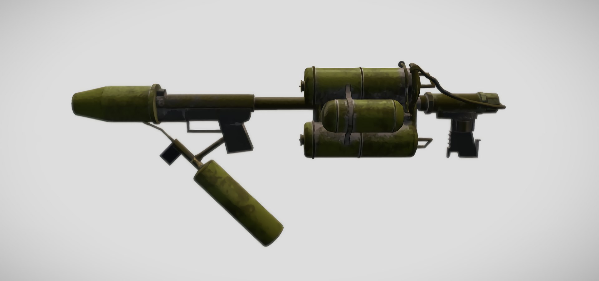 FlameThrower Model - TurboSquid 1803178