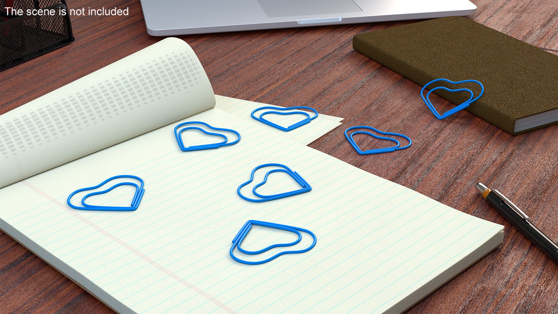 Heart Shaped Paper Clip Model - TurboSquid 2193869