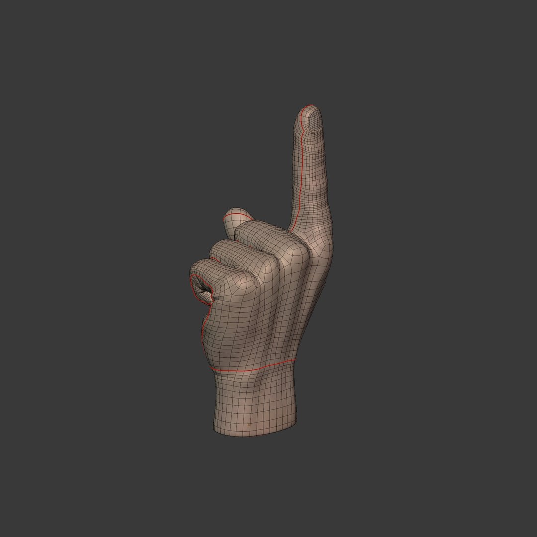 3D Direction Hand - TurboSquid 1720981