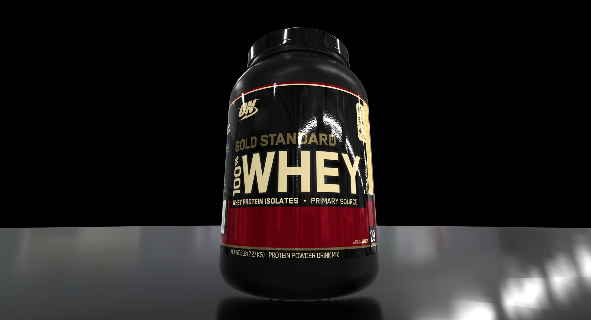 Protein Bottle Whey 3D Model - TurboSquid 1160146