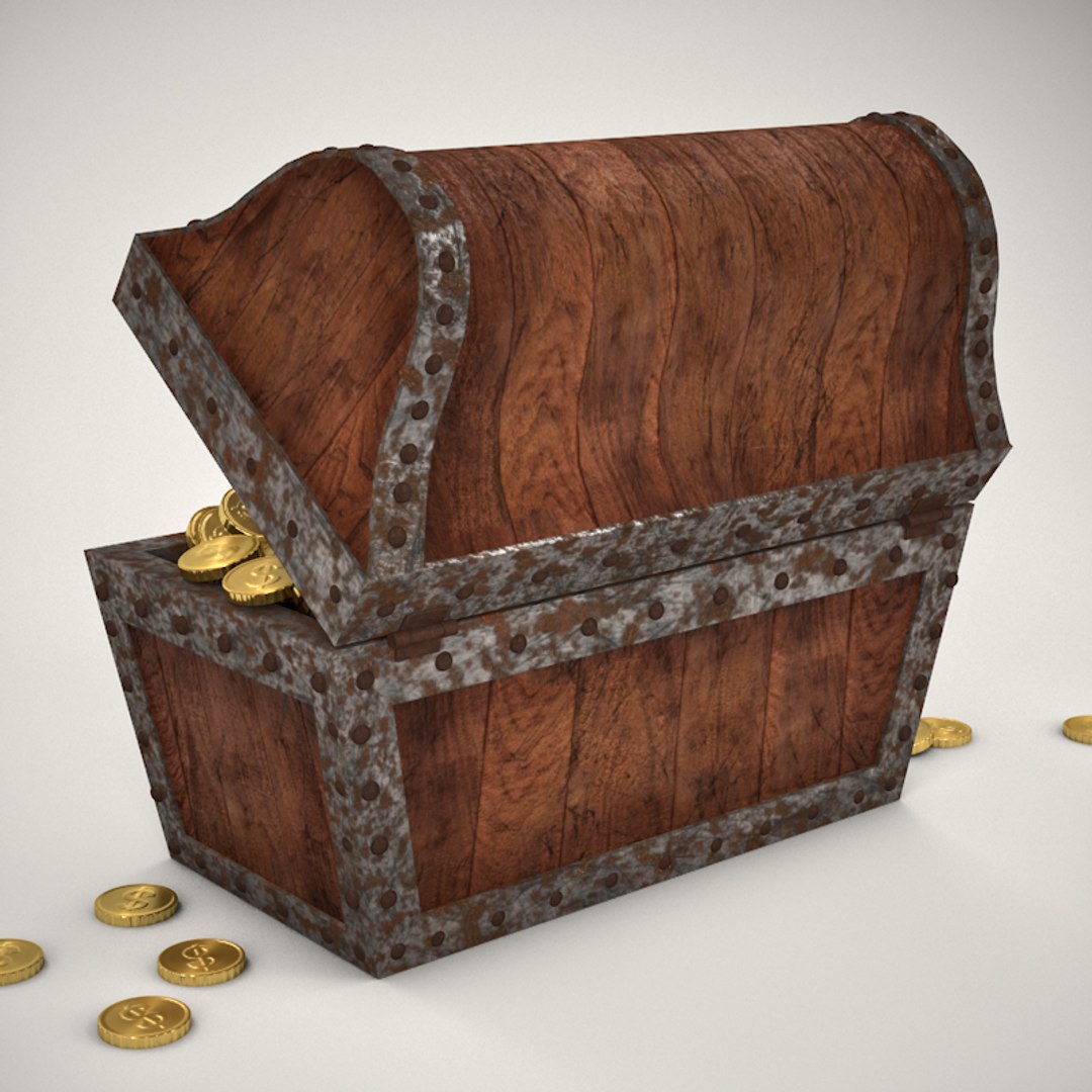 treasure chest 3d 3ds