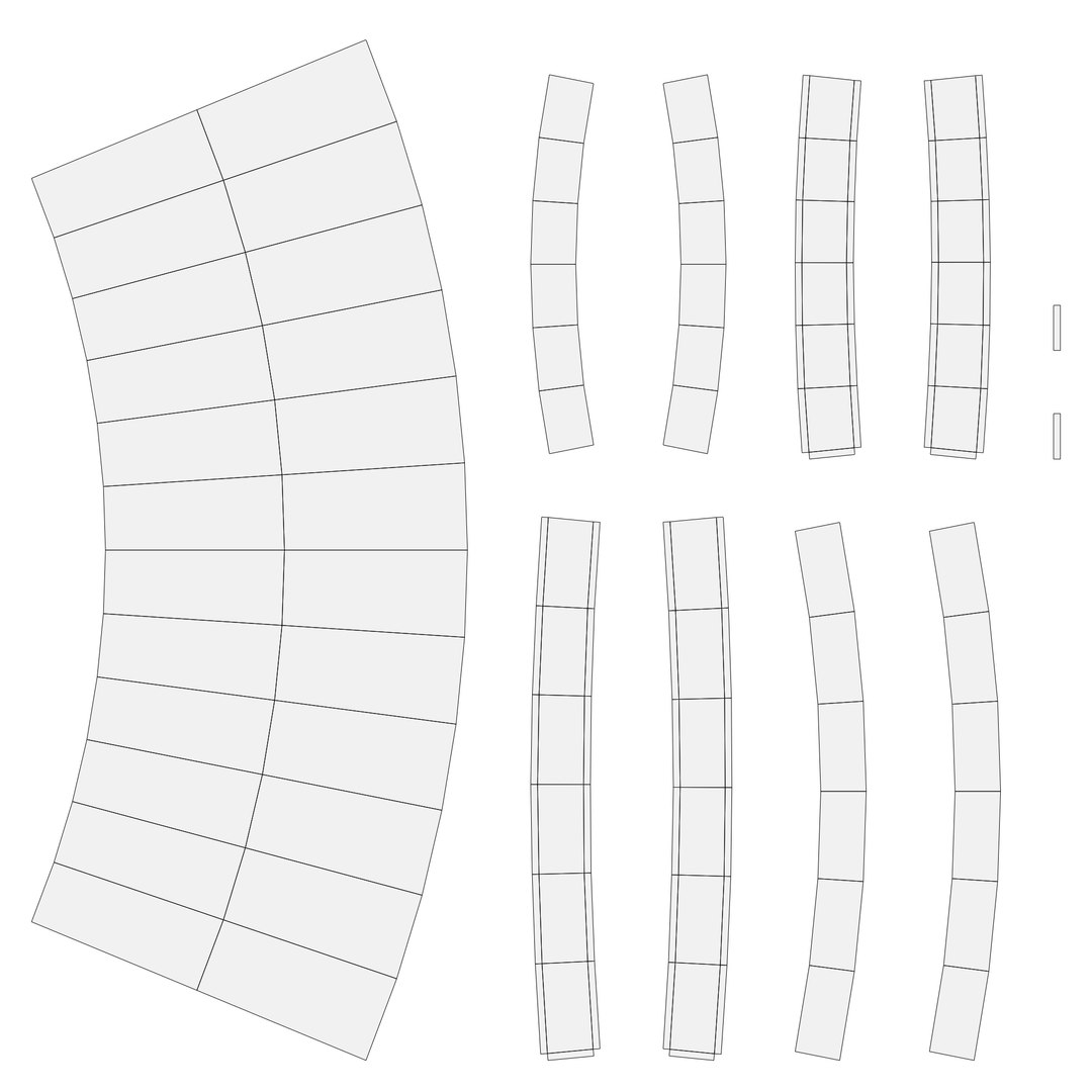 3D Modular Road System - TurboSquid 2321781