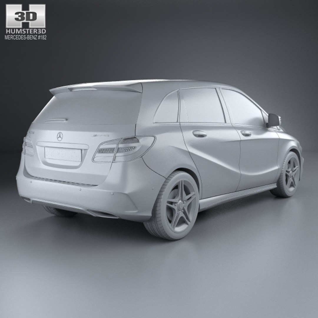 3d mercedes mercedes-benz b-class