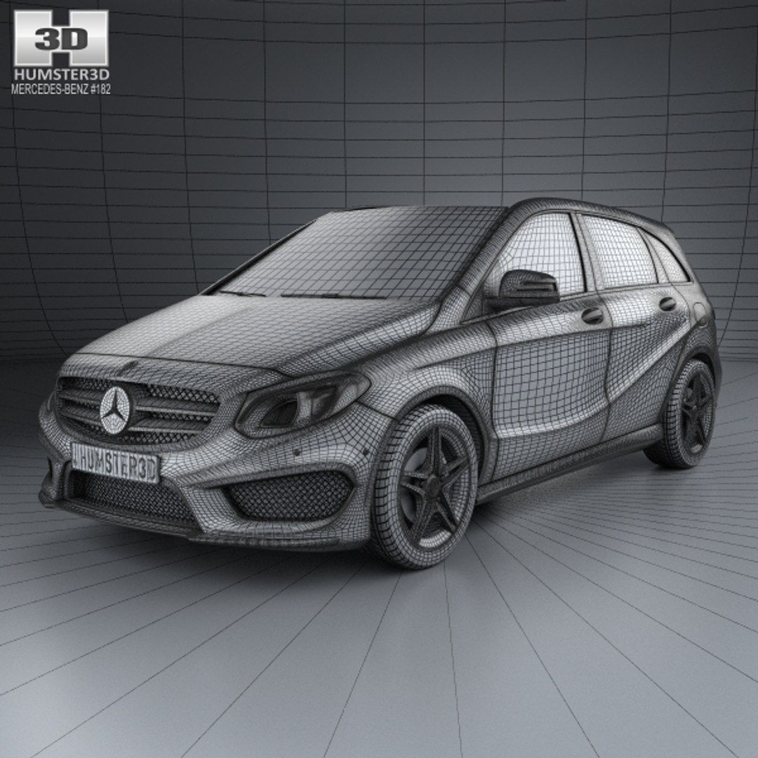 3d mercedes mercedes-benz b-class