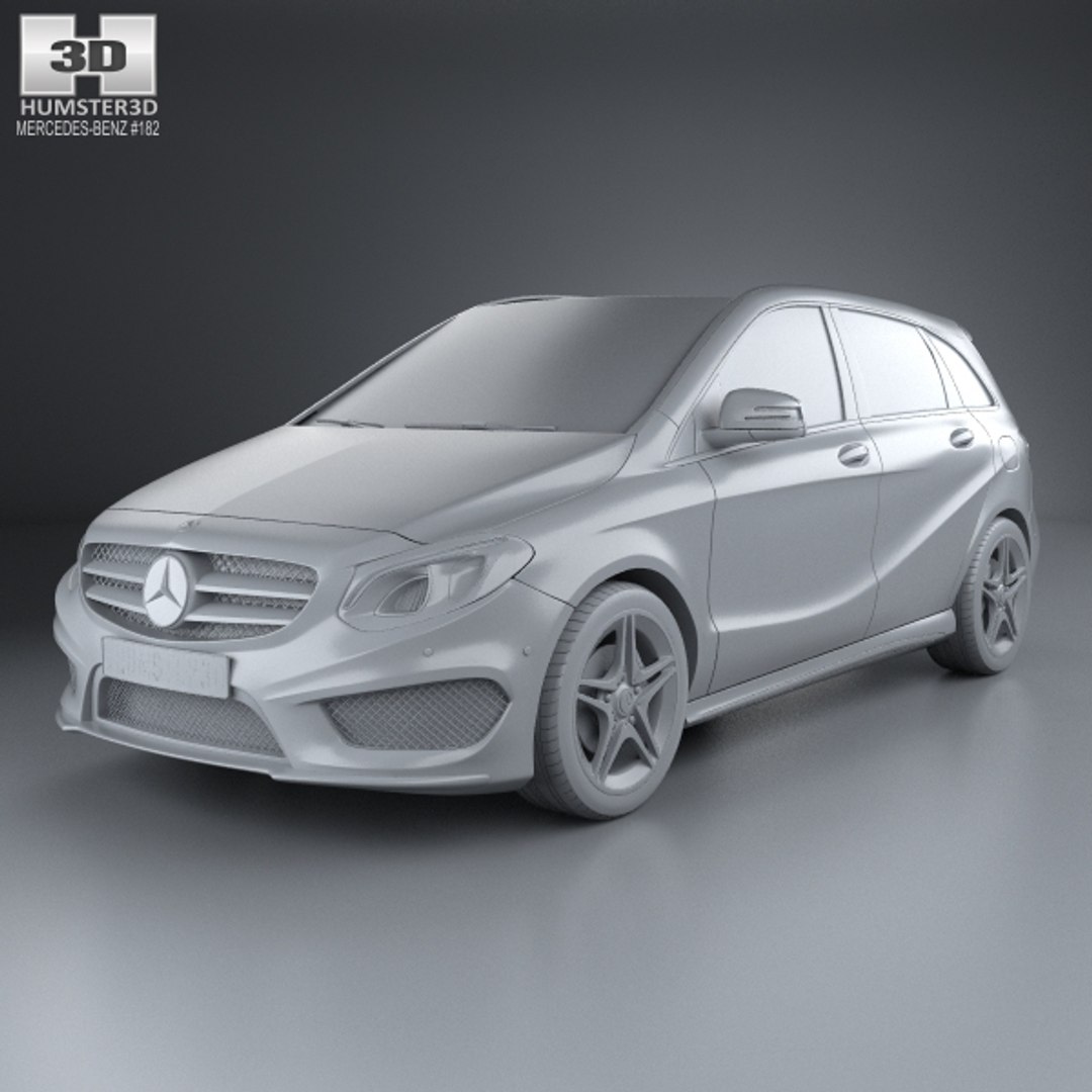 3d mercedes mercedes-benz b-class