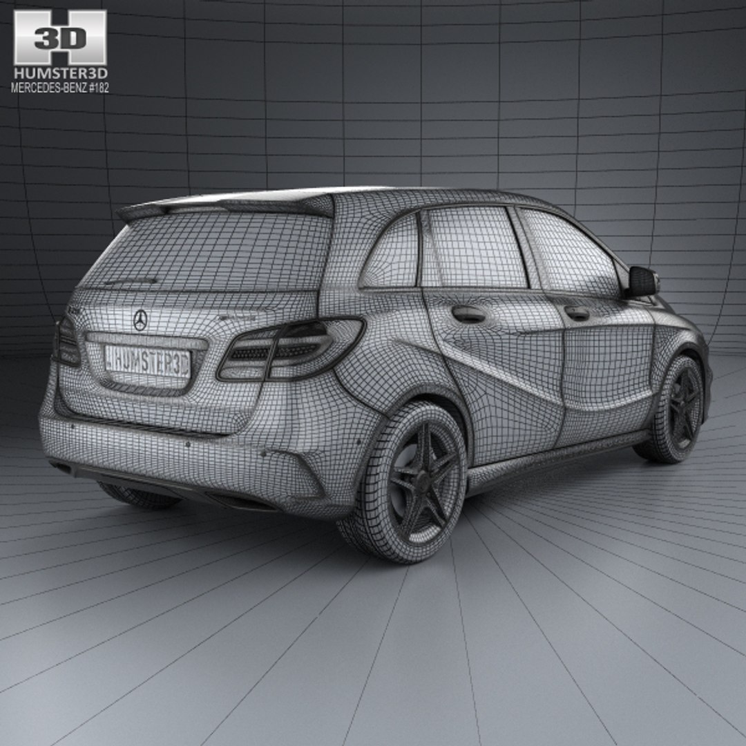 3d mercedes mercedes-benz b-class