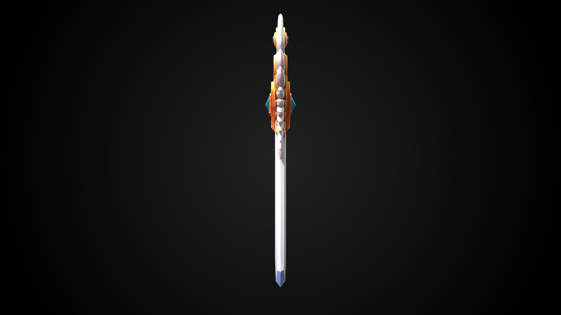 3D Stylized Knight Sword - Paladin Sword - Sacred Vow - TurboSquid 2425050