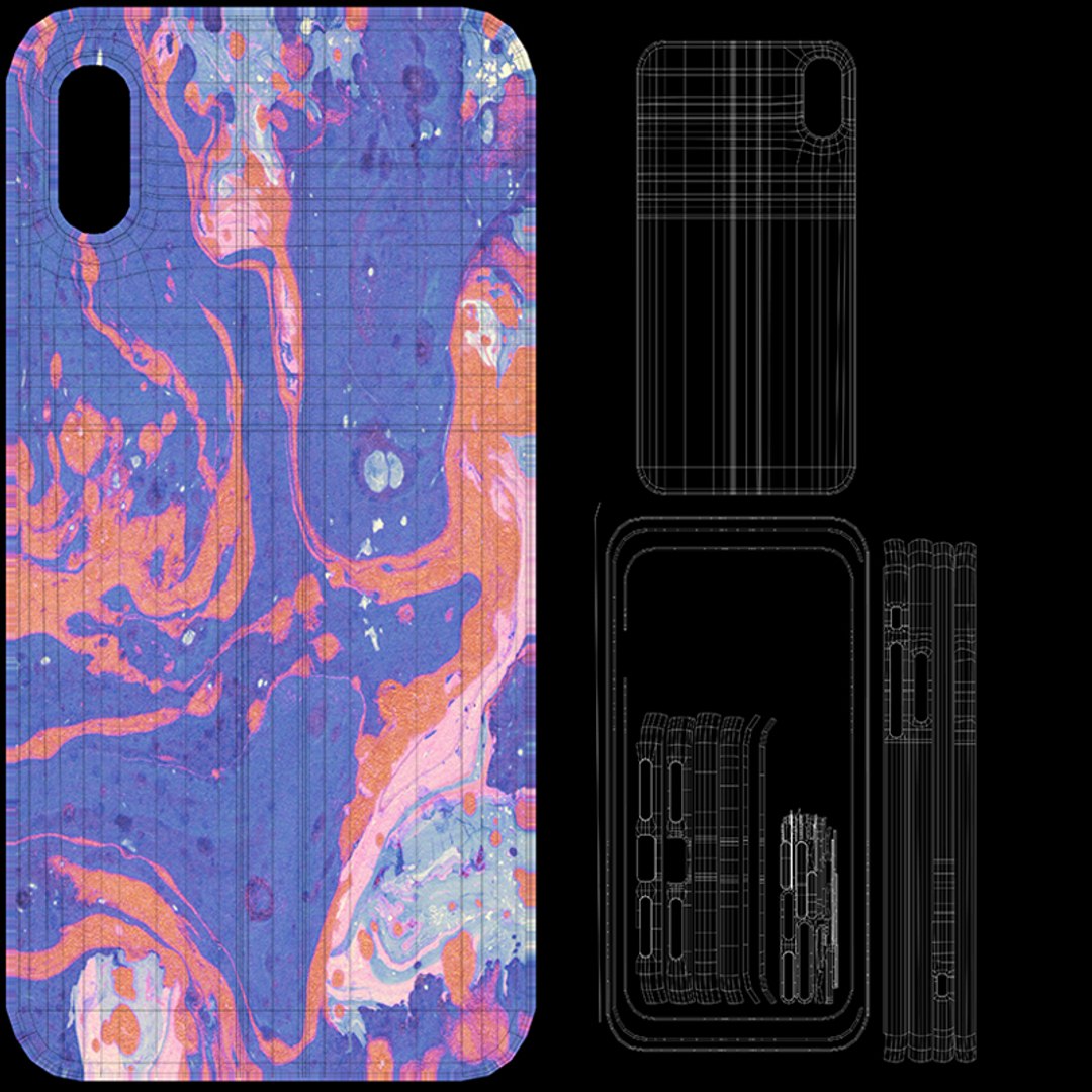 3D phone case model - TurboSquid 1340574
