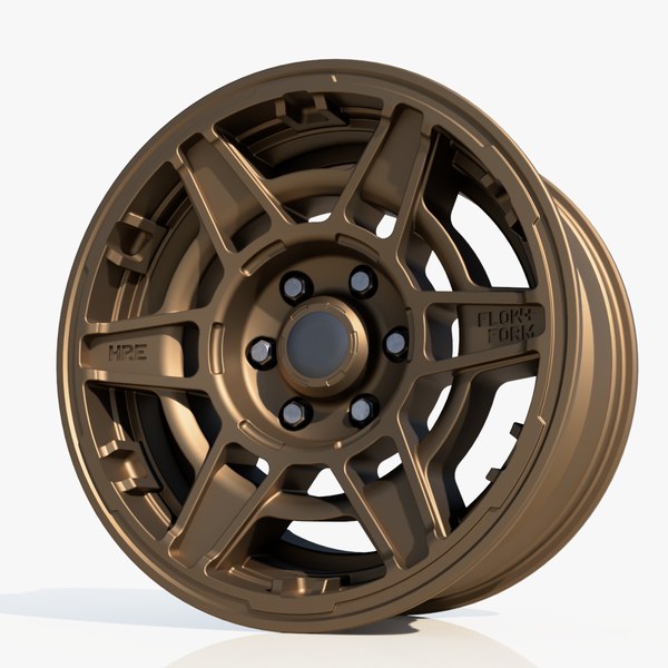 HRE FT1 highpoly rim 3D model - TurboSquid 2005260