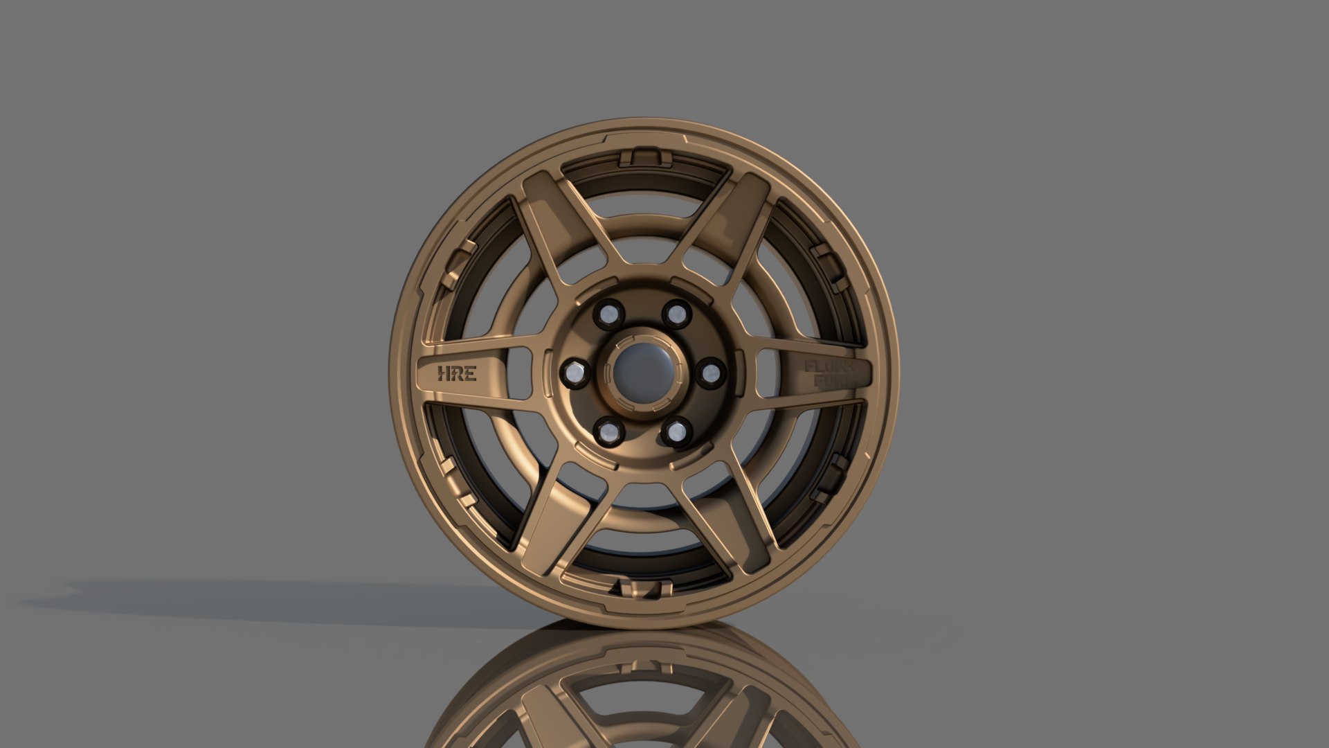 HRE FT1 Highpoly Rim 3D Model - TurboSquid 2005260