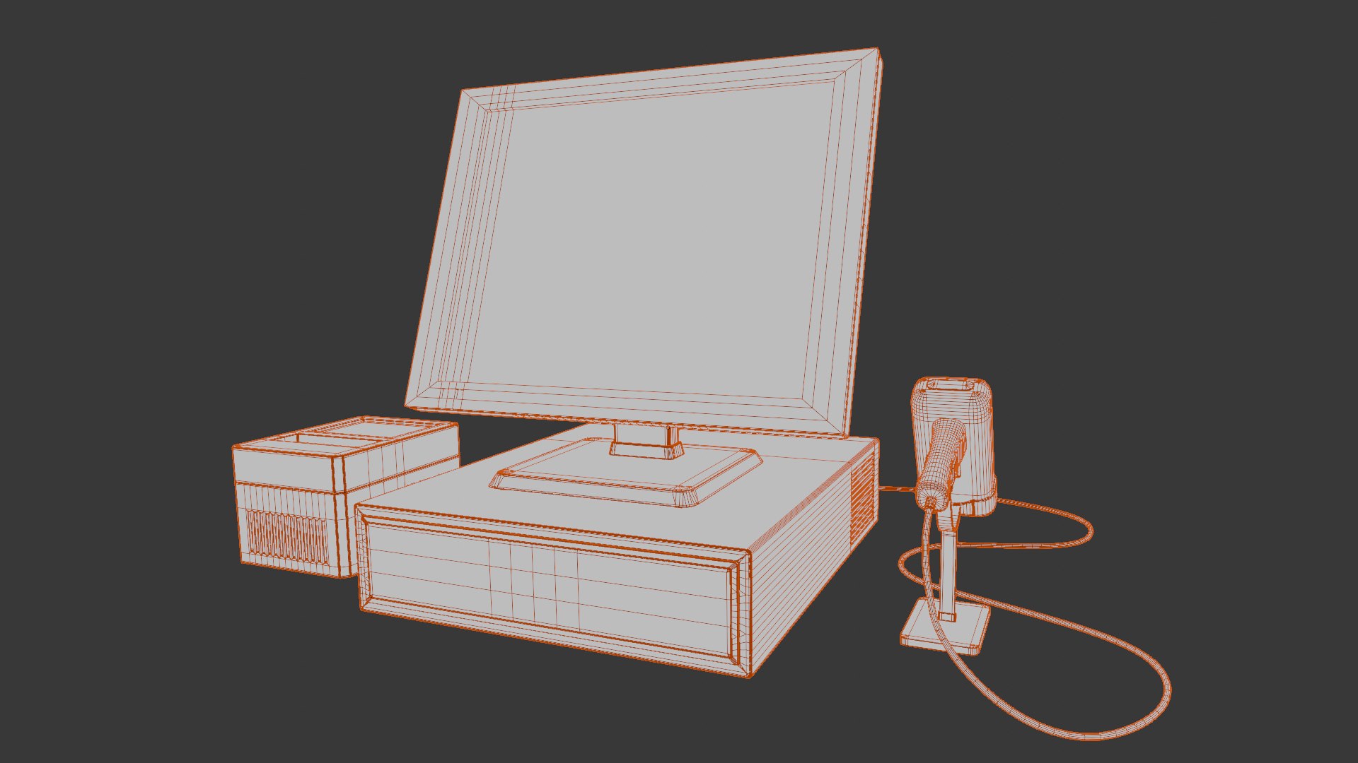 Cash Register 3D Model - TurboSquid 2294286