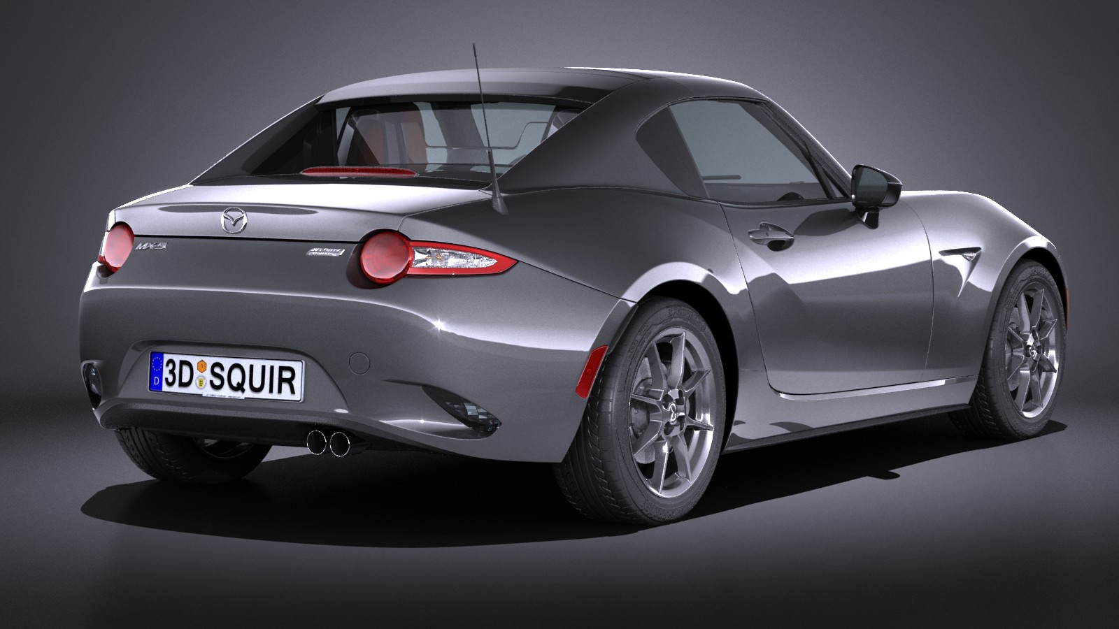3d mazda mx-5 rf model