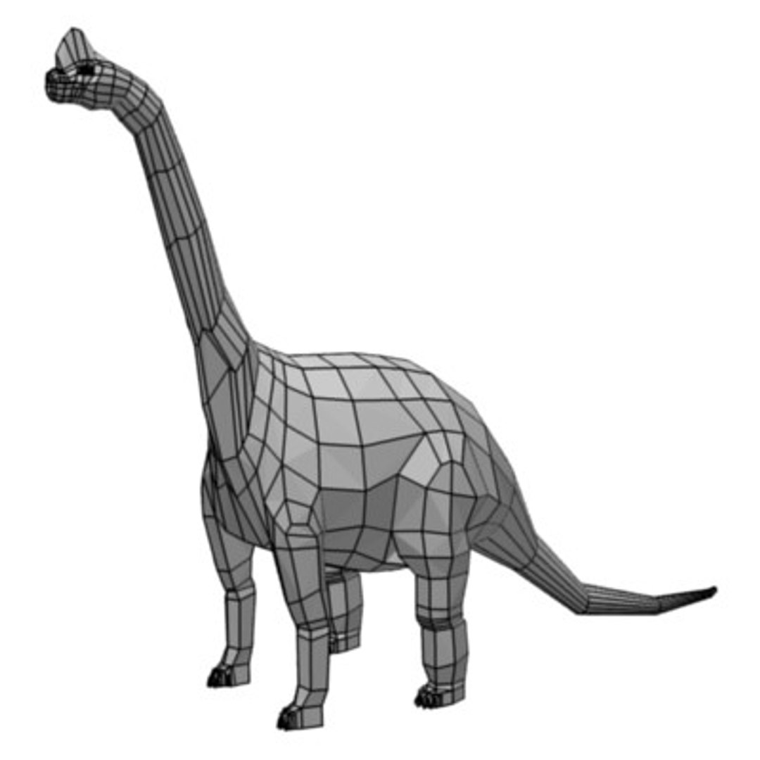Herbivorous Dinos 3d 3ds