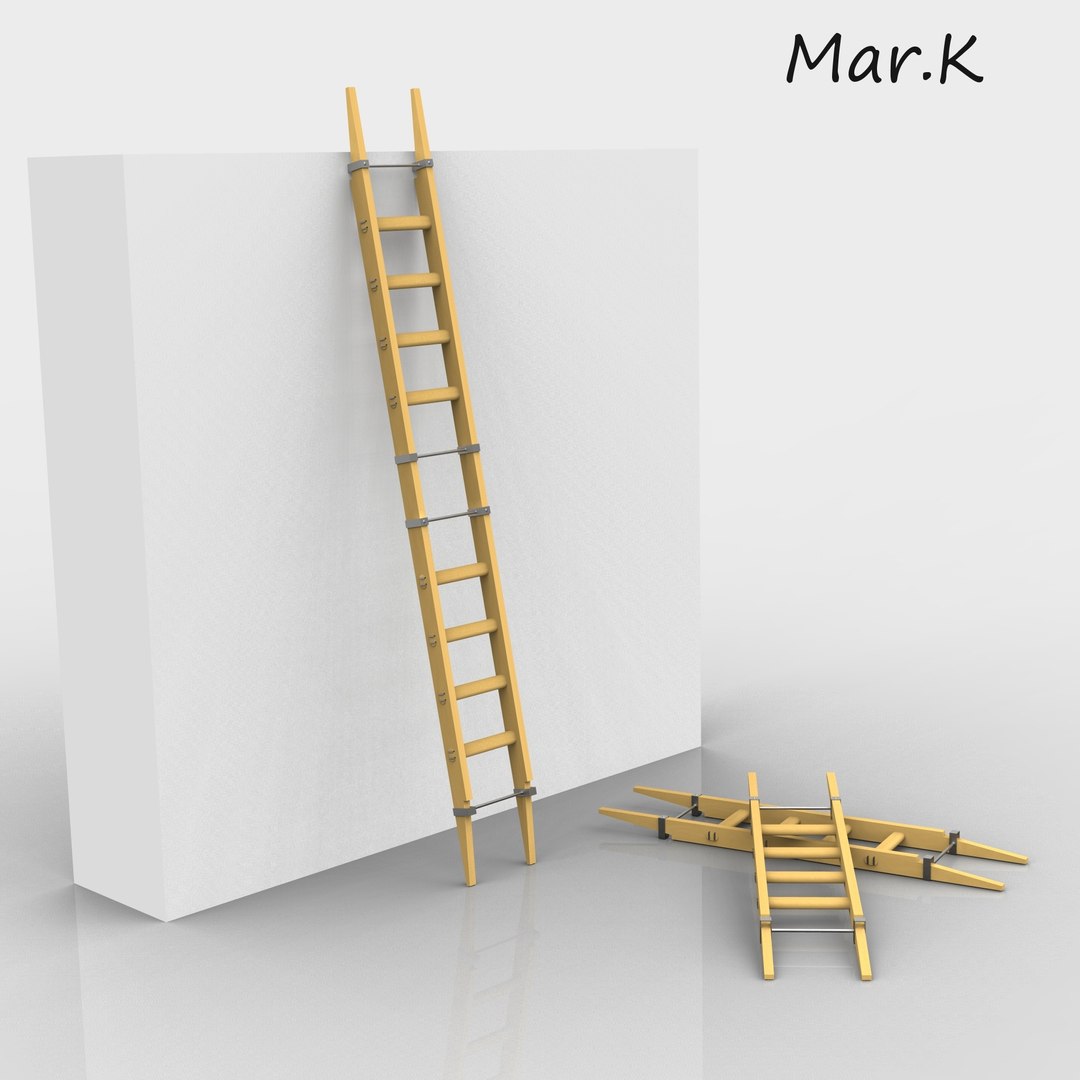 3ds Adjustable Ladder
